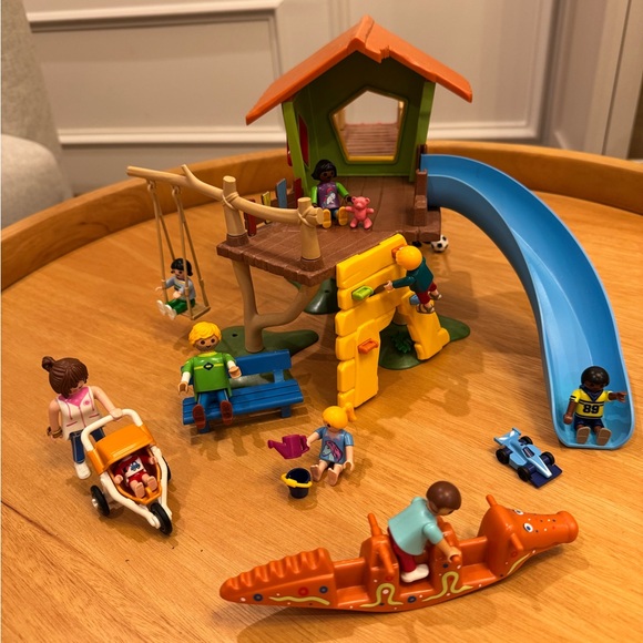 Playmobil | Toys | Playmobil Playground Playset With Slide And Figures ...